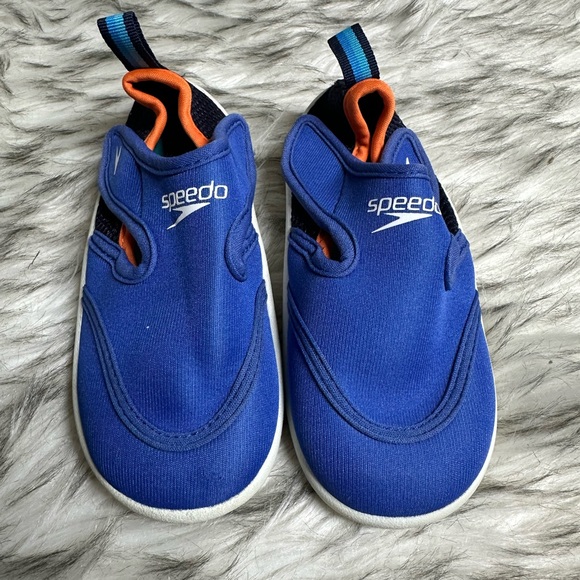 Speedo | Shoes | Speedo Blue And Orange Slipon Water Shoes | Poshmark